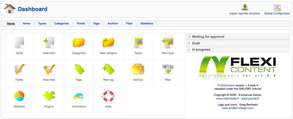 Archive - FLEXIcontent beta 4 - Full Package - FLEXIcontent - Advanced CCK for Joomla!